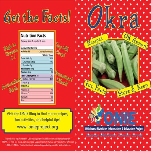 Okra Facts Brochure | PDF