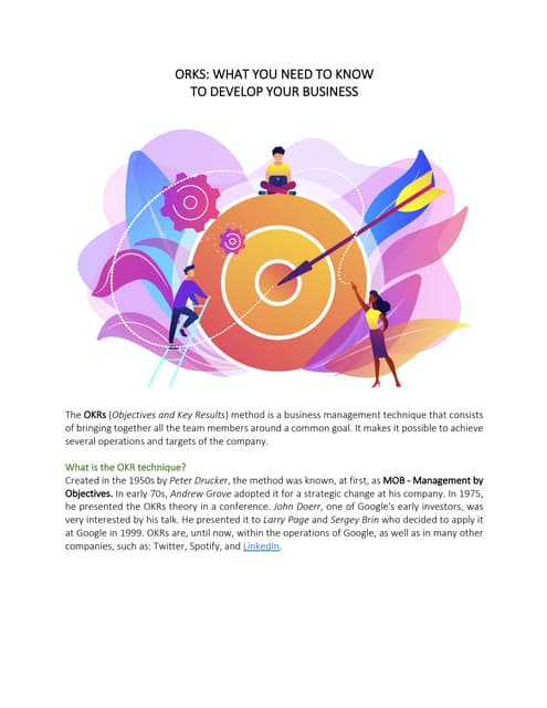The Basics of OKR | PDF | Business | Business and Finance