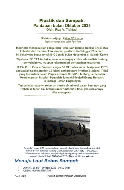 Pengelolaan Sampah | PPT