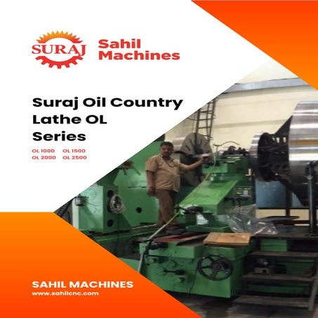 High-Performance Conventional Oil Country Lathes: Sahil Machines’ OL ...