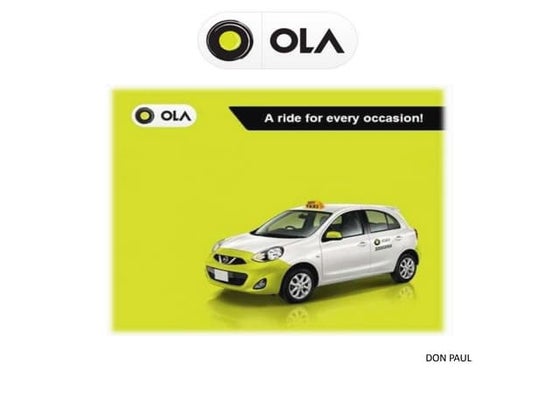 OLA COMPANY | PPTX | Marketing and Advertising | Business