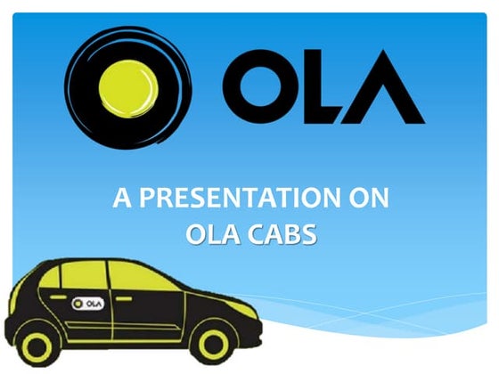 Ola case study | PPT