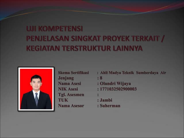 Ahli Muda Bidang Keahlian Teknik Sumber Daya Air.pptx