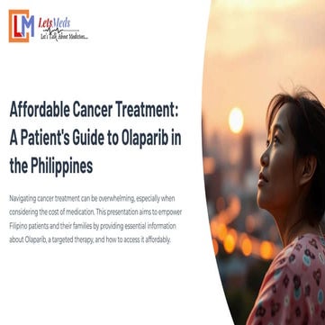 Olaparib Tablets in the Philippines uses, side effect and cost | PDF