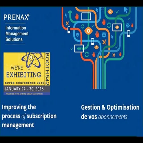 PRENAX AT OLA SUPERCONFERENCE 2016 | PPT
