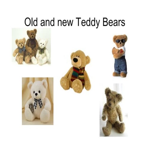 Old and new_teddy_bears | PPT