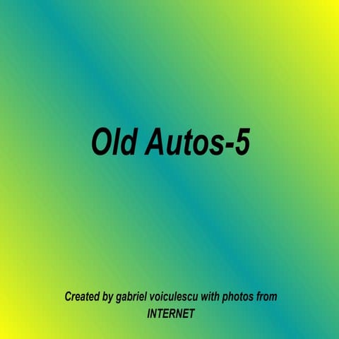 Old aut os 5 | PPS