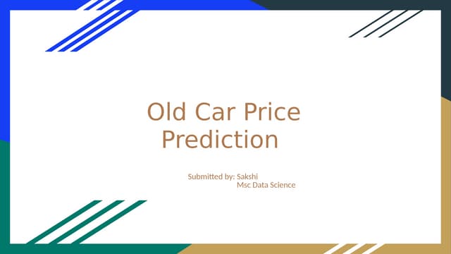 CAR PRICE PREDICTION.pptx