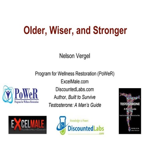 Older, wiser & stronger - Aging Successfully with HIV | PPTX