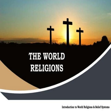 The Oldest, Biggest, & Major Religions.pptx