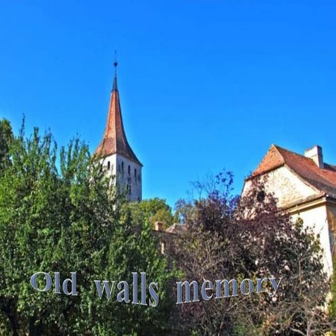 Old walls memory | PPTX