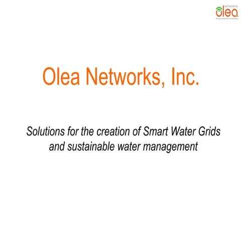 Olea data platform with 3rd party integration scenario 1.1 | PPT