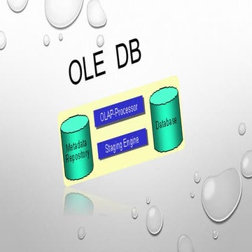 Oledb | PPTX