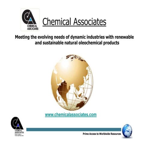 Oleochemicals chem assoc | PDF