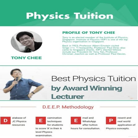A Level Physics Tutor | PPTX