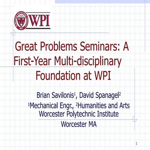 Olin Wpi | PPT