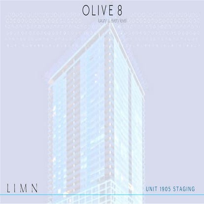 Olive 8 Staging | PDF