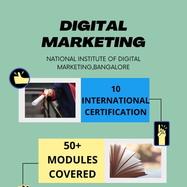 Olive green bold and blocky process infographic | PDF