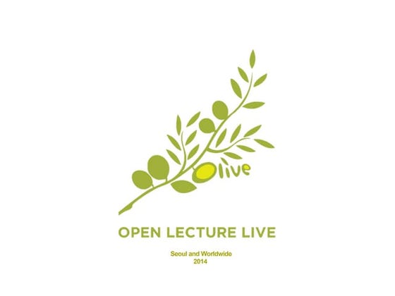 Open Lecture Live presentations