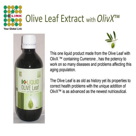 Olive leaf extract | PPT