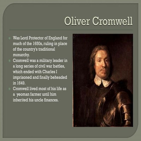 Oliver Cromwell | PPT