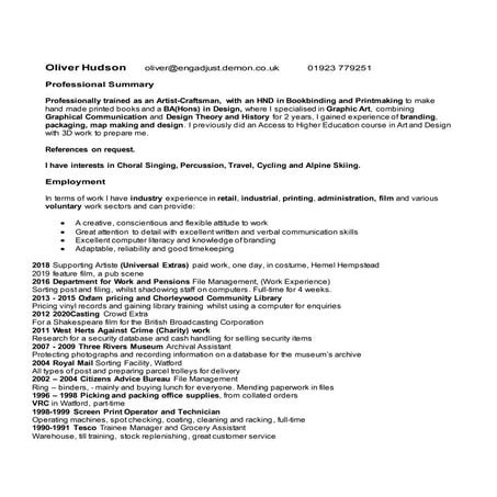 Aaron Resume 2017 | DOCX