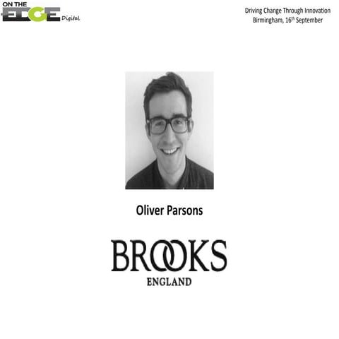 Oliver Parsons - Content Collaboration - Birmingham Marketing ...