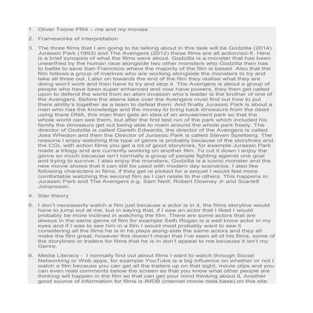 Movie Clips Comprehension | PPTX