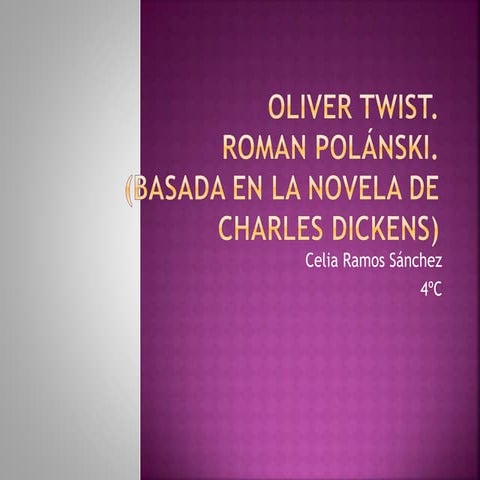 Oliver twist | PPTX