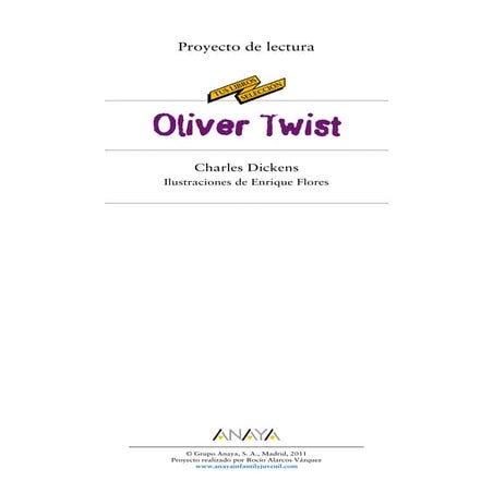 Oliver twist. guía anaya | PDF