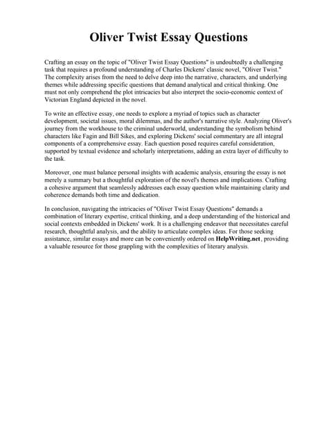 Oliver Twist Essay.pdf