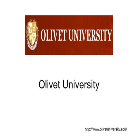 Olivet university | PPT