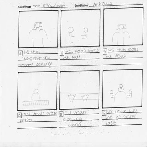 Grow Up Storyboard