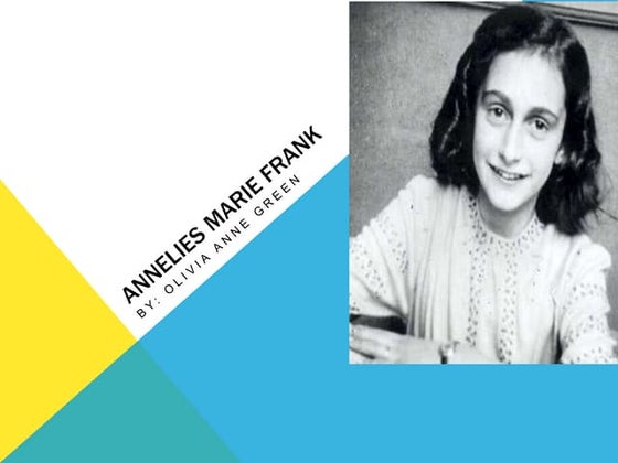 Pp Anne Frank | PPT