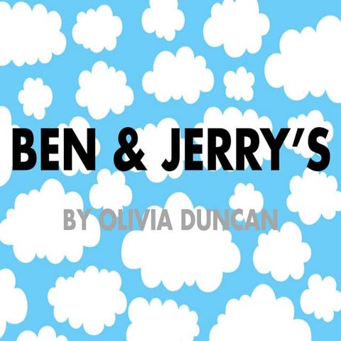 Ben and jerry's ice cream - Save Our Swirled Campaign | PPTX