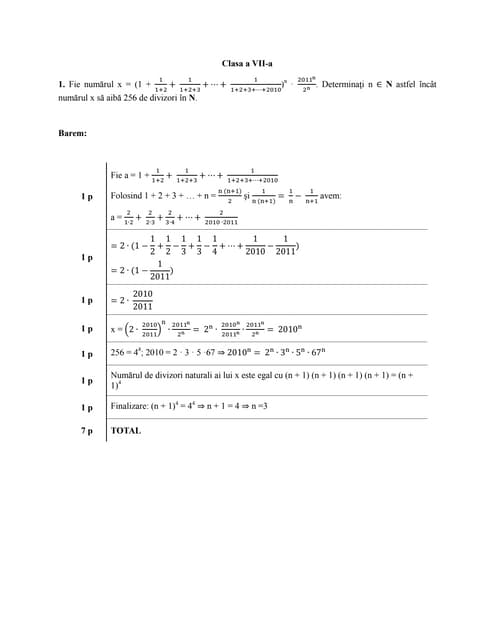 Formule matematice | PDF