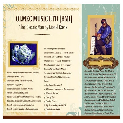Olmec music news letter #4 a 6 4-2014 | PPT