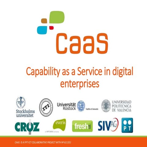 FP7 - Capability as a Service (CaaS) | PPT