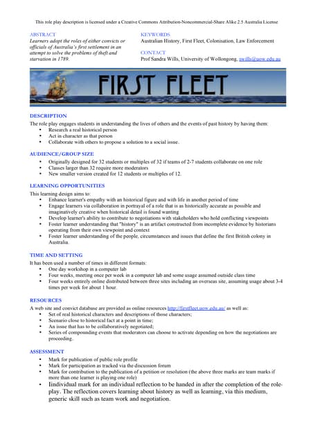 First fleet | PDF