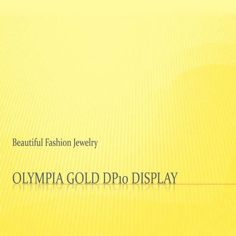 Olympia Gold Catalog | PPTX