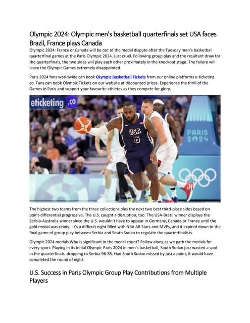 Paris 2024 Olympic Basketball Brackets Announced ahead of Olympic Paris.pdf
