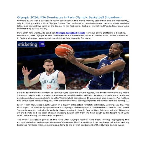 Olympic 2024 USA Dominates in Paris Olympic Basketball Showdown.pdf