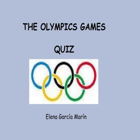Olympic games | PPTX