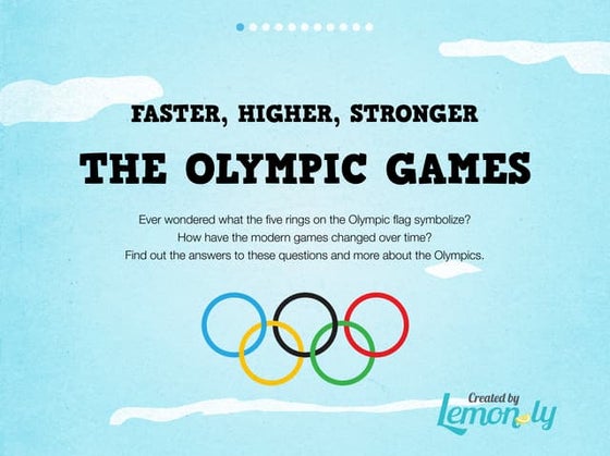 The Olympic Games Timeline | PDF