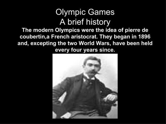 Olympic games | PPT