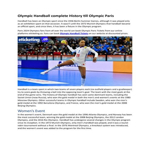 GROUP 12 HISTORY OF HANDBALL AND OTHERSS | PDF