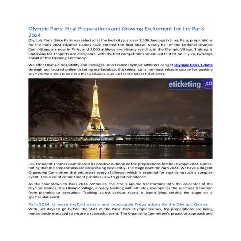 Current affair Paris 2024 summer olympics.pptx
