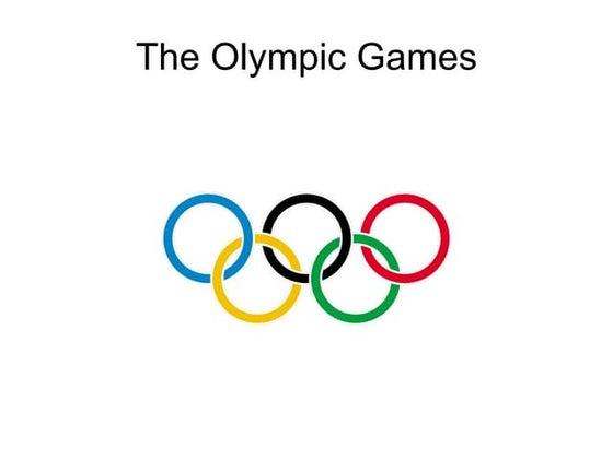 The Olympic games powerpoint presentation | PPT