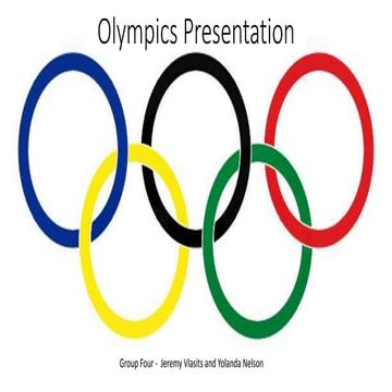 Olympics presentation final edit | PPTX