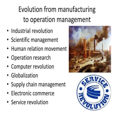 evaluation of operation management | PPTX